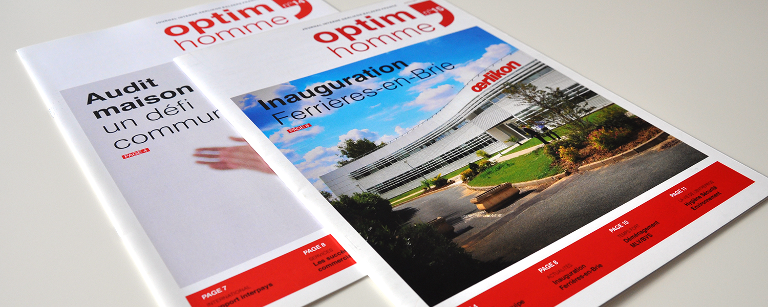 Création rédaction journal interne Lyon